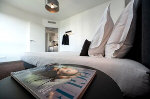 Apartamento Standard | Cofre no quarto, quartos insonorizados, ferro/tábua de engomar 