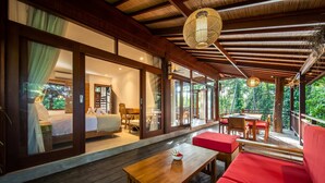 Villa Básica, várias camas | Varanda