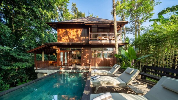 Villa Básica, várias camas | Piscina