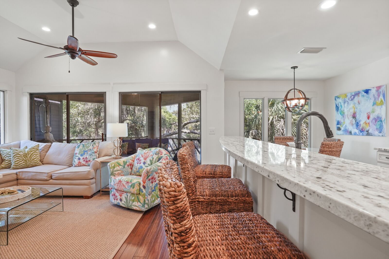 Villa Overlooking Roy Barth Tennis Courts- 5 Minute Walk To Beach - Kiawah Island, SC