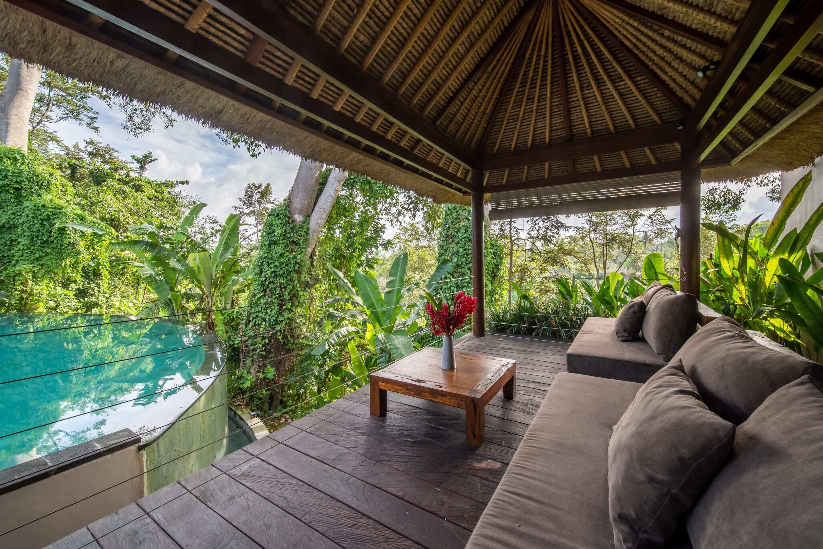 Villa, 4 quartos, fumadores, piscina privativa | Varanda