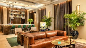 Sala de estar do lobby