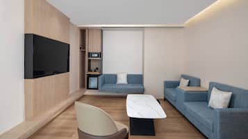 Suite-Estúdio, 1 quarto | Cofre no quarto, quartos insonorizados