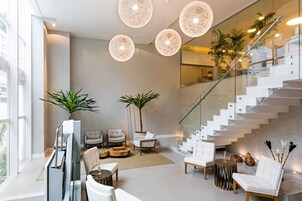 Sala de estar do lobby