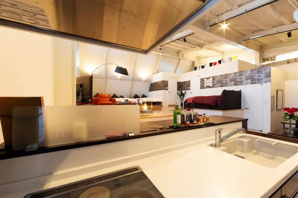 Apartamento Básico em Condomínio Fechado, não fumadores | Kitchenette privada | Um frigorífico, um micro-ondas, uma placa de cozinha