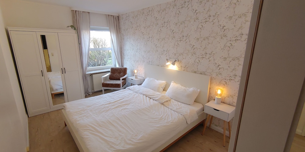Moderne Ferienwohnung "Sanddorn" Mit Terrasse - Wesselburen