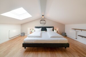 Apartamento luxo | 1 quarto, Wi-Fi de cortesia, roupa de cama