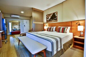 Quarto superior (Suite) | Cofres nos quartos, cortinas blackout, quartos à prova de som