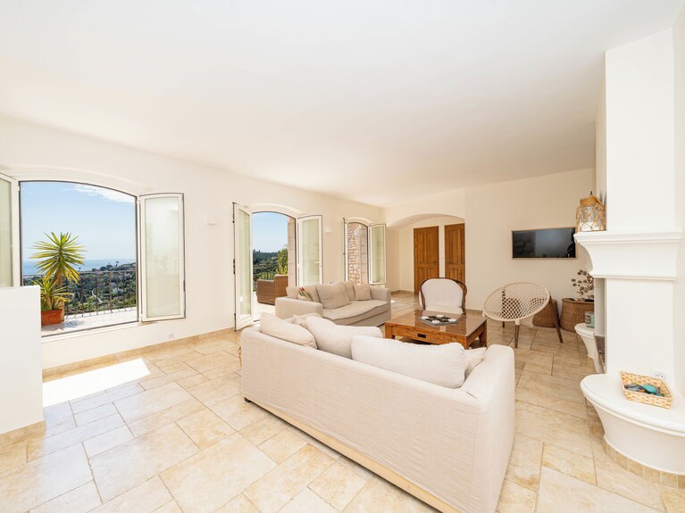 Antibes: 4-bedroom Villa With Swimming Pool, Garden And Sea Views - Juan-les-Pins