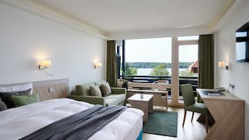 Quarto conforto | Roupas de cama antialérgicas, frigobar, cofres nos quartos