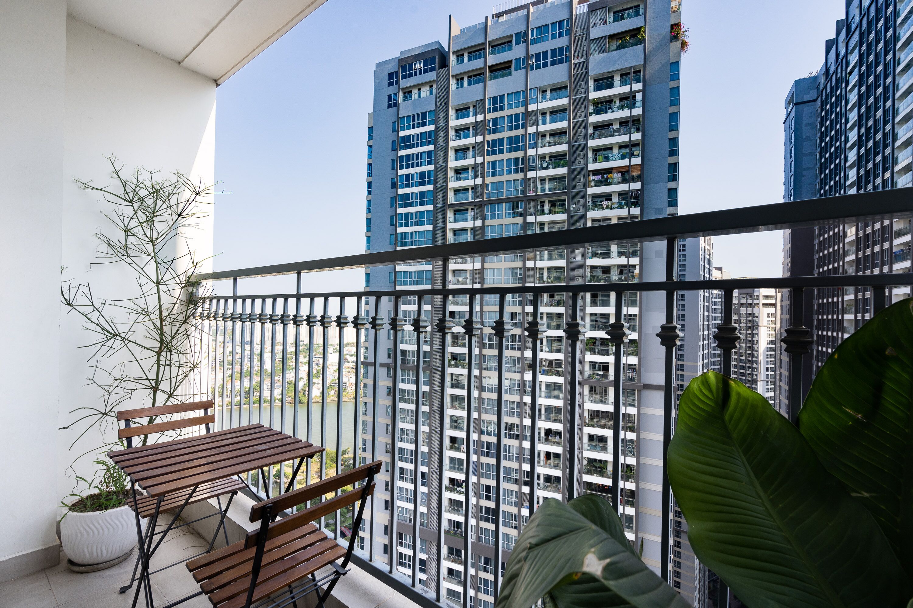 Apartamento Comfort, 3 quartos, varanda (Sens House) | Varanda