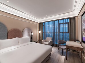 Quarto luxo, 1 cama King (City Side) | 1 quarto, quartos à prova de som
