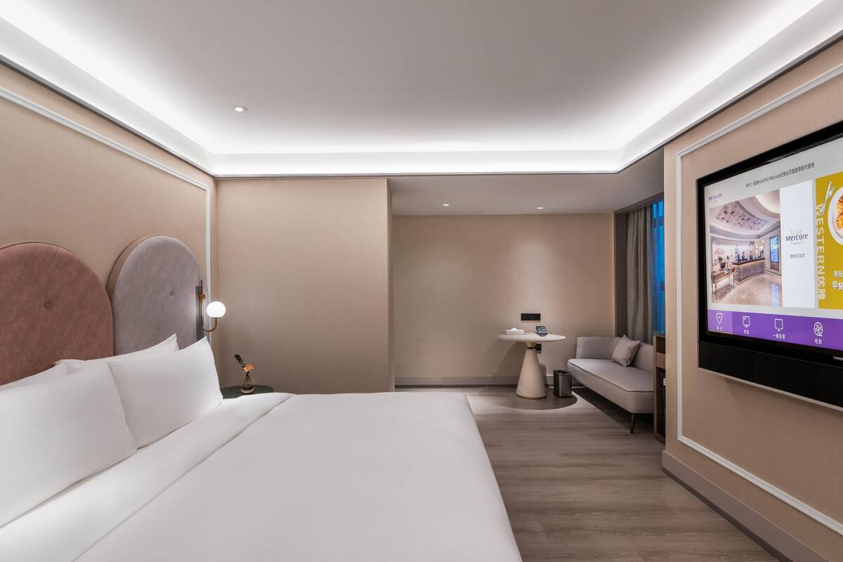 Quarto luxo, 1 cama King | 1 quarto, quartos à prova de som