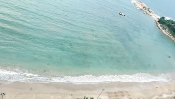 Apartamento superluxo, 2 quartos, vista para o mar | Vista para praia/oceano