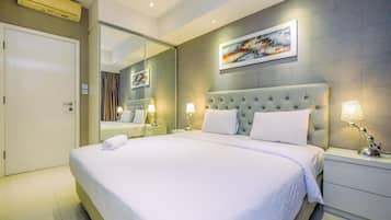 Apartamento, para não fumantes, cozinha americana | 2 quartos, ferros/tábuas de passar roupa, Wi-Fi de cortesia