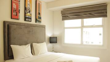 Apartamento, não fumadores, kitchenette | 1 quarto, ferro/tábua de engomar, Wi-fi grátis, roupa de cama fornecida