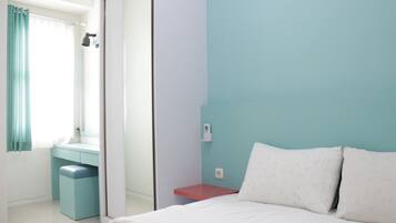 Apartamento, não fumadores, kitchenette | 2 quartos, ferro/tábua de engomar, roupa de cama fornecida