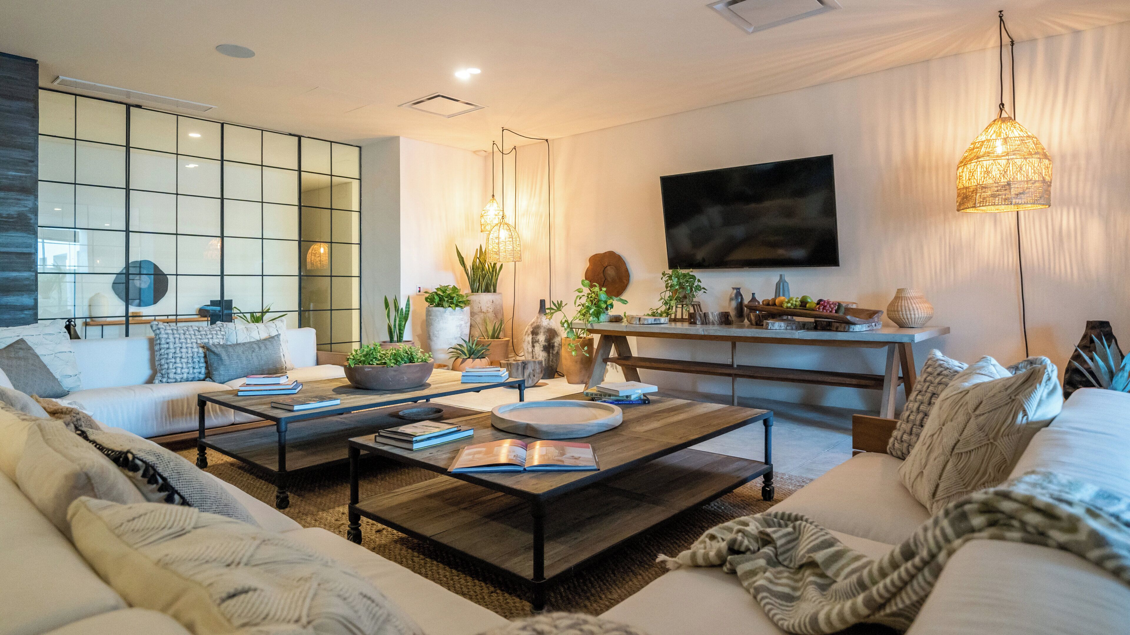 Sala de estar do lobby