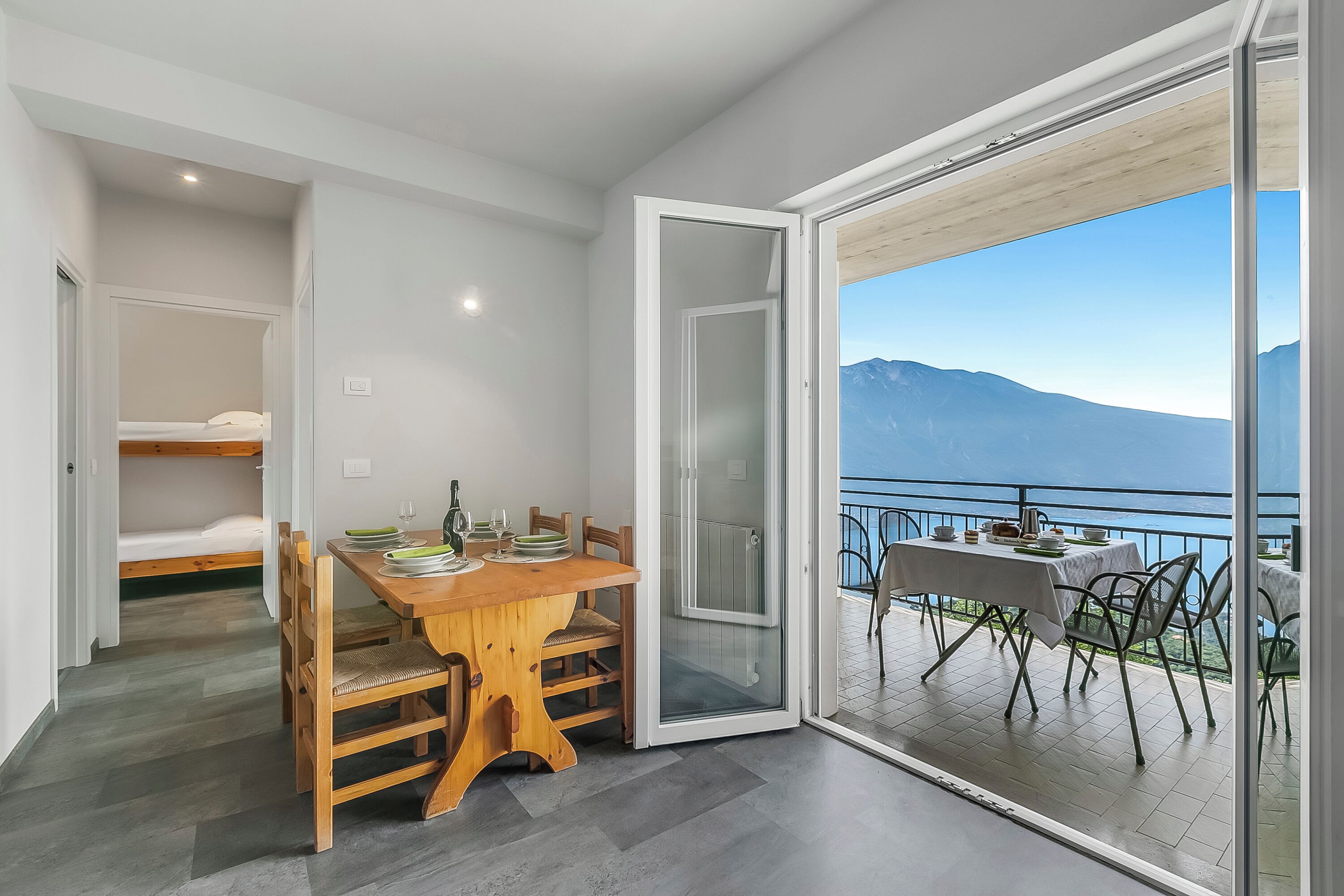 Apartamento Familiar, vários quartos, junto à montanha (Bellevue Modern Apartment 10) | Vista do quarto