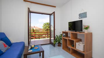 Televisor de ecrã plano de 21 polegadas com canais via satélite