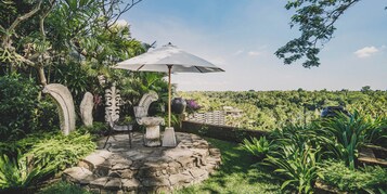Vista para o jardim
