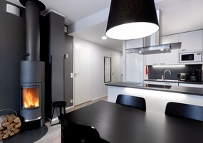 Apartamento, 2 quartos (53m2) | Sala de jantar