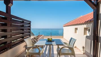 Dúplex de Luxo, vista para o mar | Terraço/pátio interior