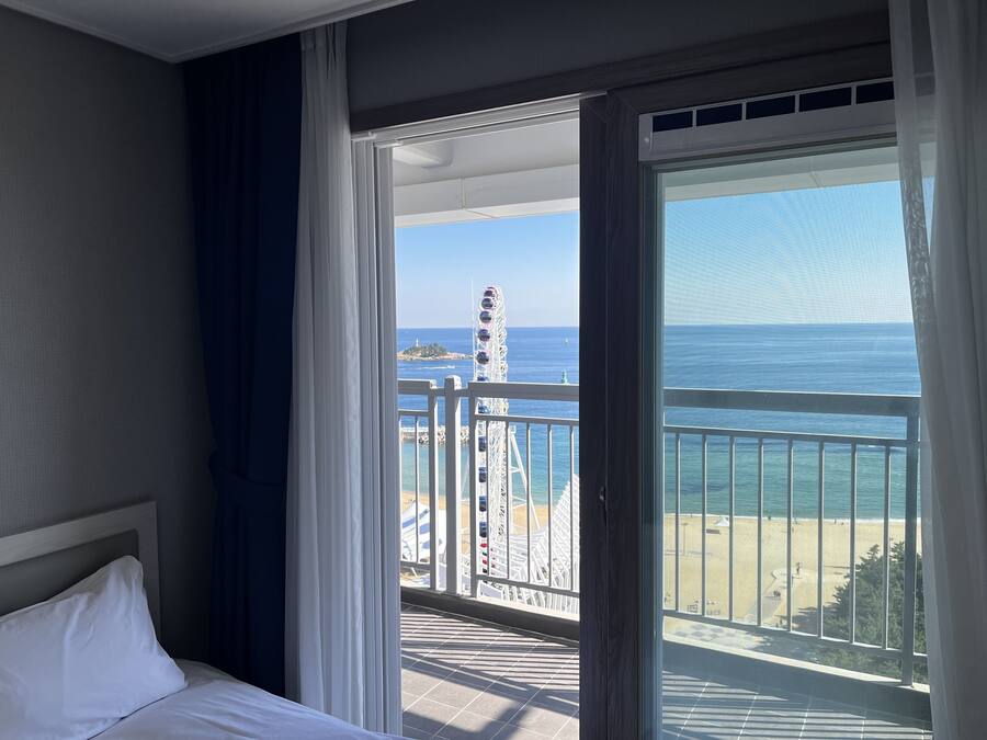 Suíte premier, várias camas, para não fumantes, vista para o oceano (Cooking Available) | Terraço/pátio