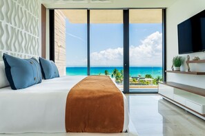Apartamento, 1 cama King (OCE31- Oceana 2 Bedroom AMAZING Ocean) | 3 quartos, cofres nos quartos, Wi-Fi de cortesia