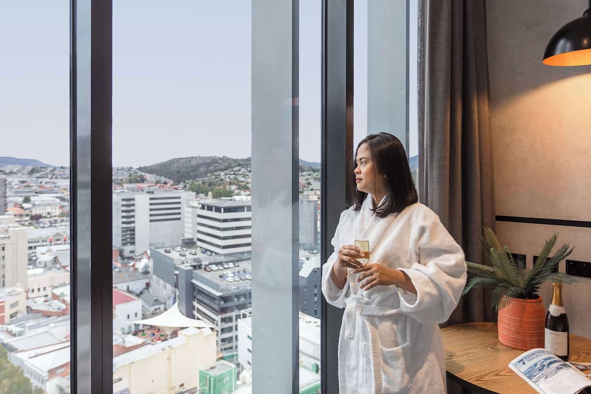 Quarto Superior, 1 cama king-size, Vista para a cidade | Vista para a cidade