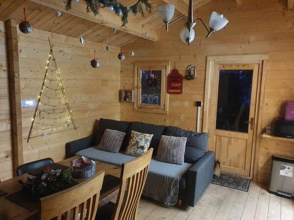 Log Cabin On The Lake - Sleeps 4 & Jacuzzi - Ireland