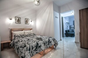 Apartamento luxo | 1 quarto, roupas de cama de algodão egípcio, roupas de cama premium