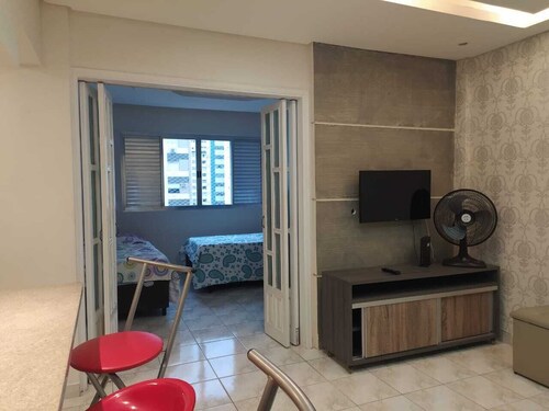 Ferrão Gonzaga Beach Ap In Santos - Santos