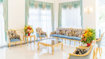 Sala de estar do lobby