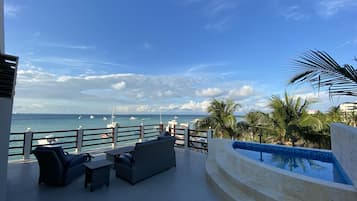 Apartamento família | Vista do quarto