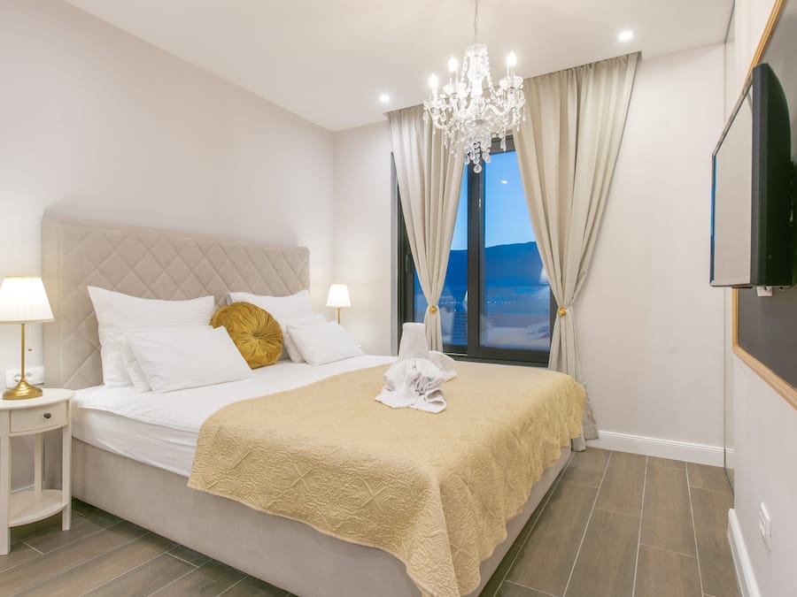 Quarto Duplo de Luxo | Cortinas/cortinados opacos, quartos insonorizados