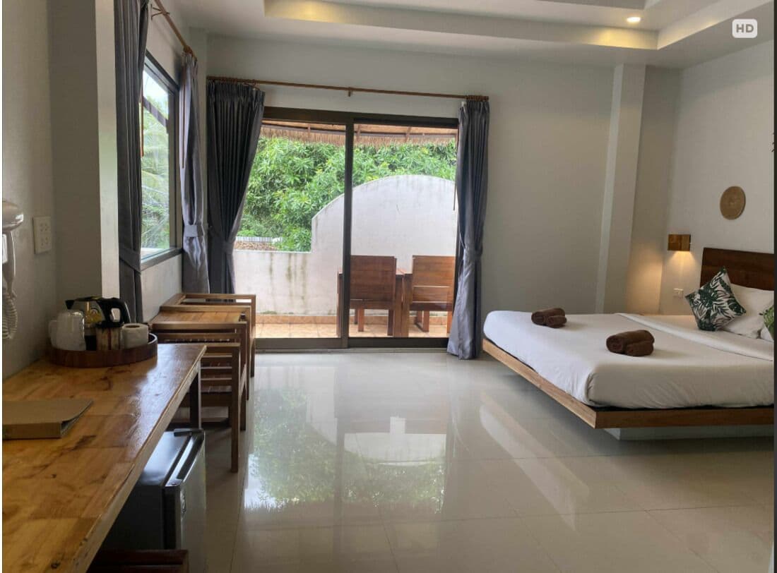 Estúdio standard, vista para o resort | Roupas de cama antialérgicas, Wi-Fi de cortesia