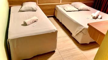 Wi-fi grátis, roupa de cama fornecida