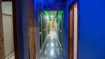 Sala(s) para tratamentos a casais, sauna, hammam, esfoliações corporais