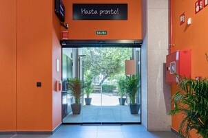 Entrada do alojamento