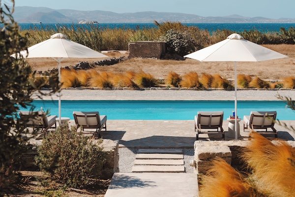 Vista para a praia ou o mar