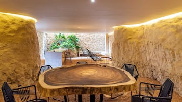 Sala de estar do lobby