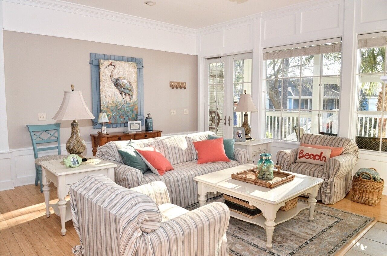 The Captain's Choice - Unobstructed Ocean View - Best Porch On Avenue Of Oaks - Bluffton, SC