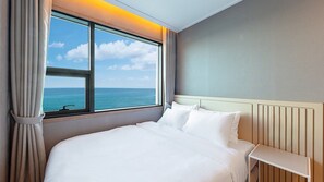 Quarto Familiar, vista para o oceano (B) | Wi-fi grátis 