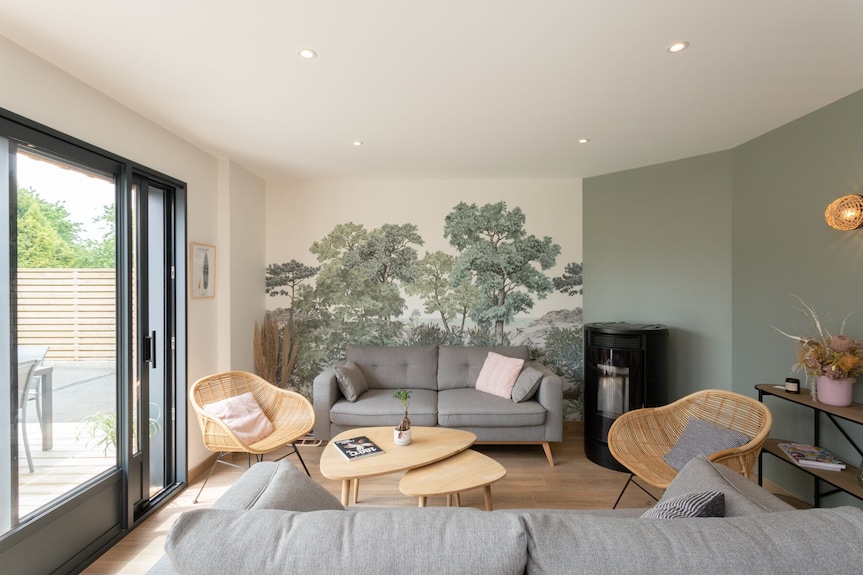 Manoir De La Nogrie - La Grange 4 Chambres + Piscine & Jacuzzi Près De Rennes - Vitré