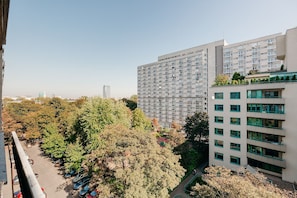 Vista para a cidade desde o alojamento