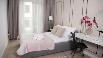 Apartamento Design | 1 quarto, roupa hipoalergénica, com decoração personalizada