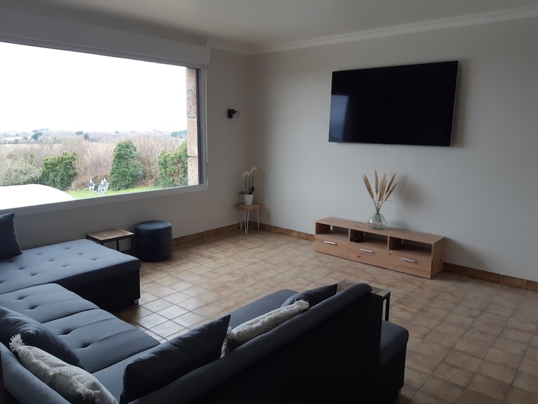 Villa Romayann - Swimming Pool And Panoramic View - Pleumeur-Bodou