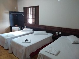 Wi-Fi de cortesia, roupa de cama