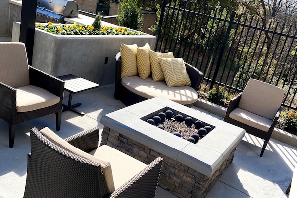 Área para churrascos e piqueniques